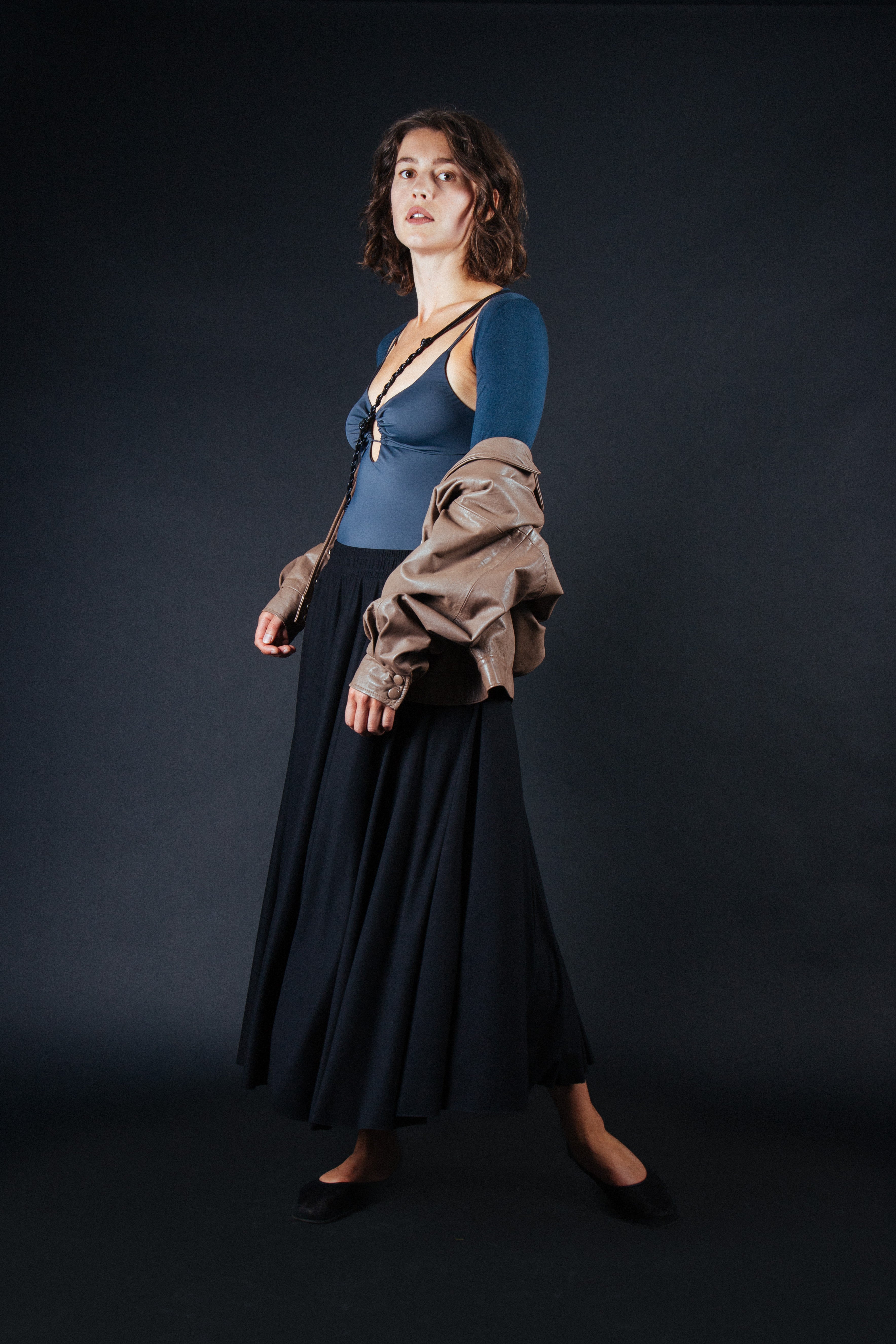 Norma Maxi Skirt - Black (Ready-to-Ship) – RACHEL MILLS